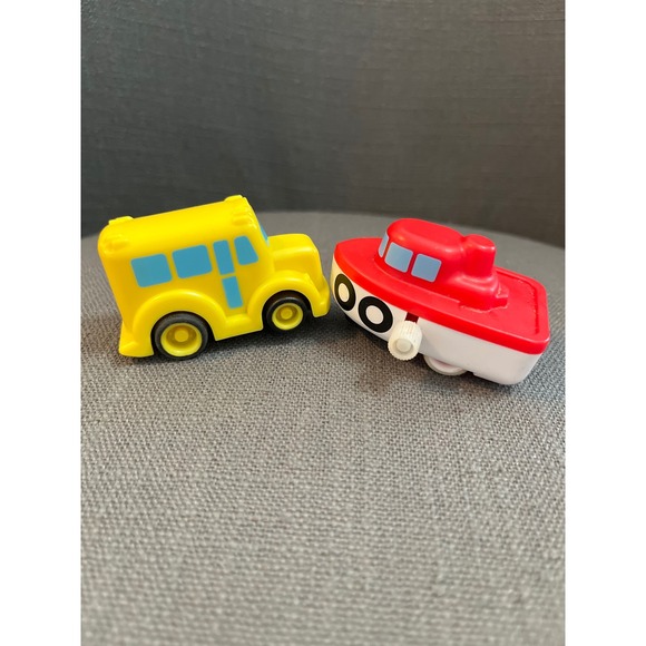Melissa & Doug | Toys | Melissa Doug Wind Up Yellow School Bus Red Boat ...